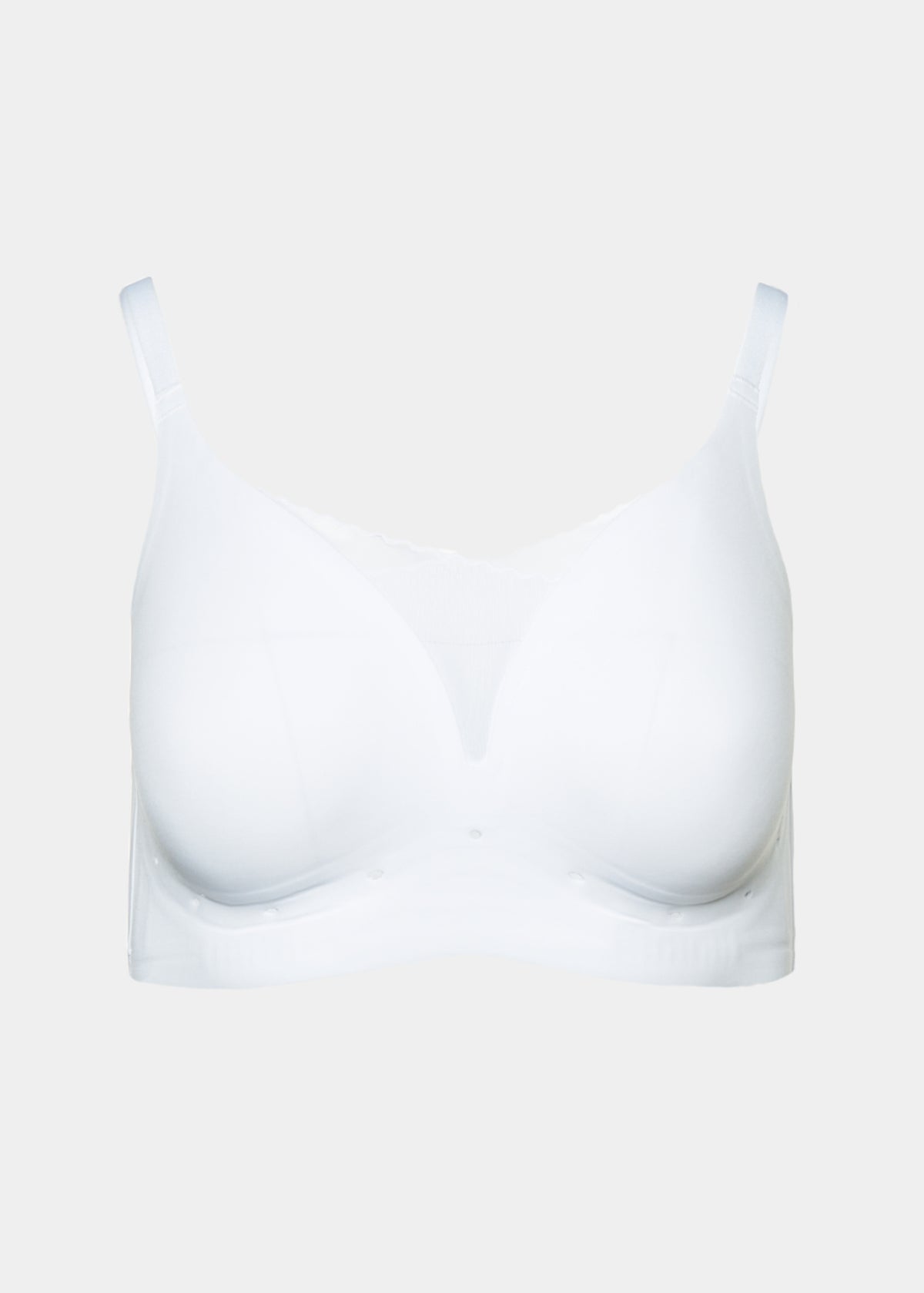 Perforated Gel Bra with Mesh Detail – Rhonda Shear